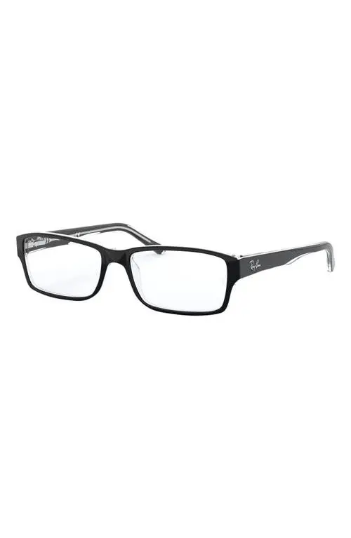 Ray-ban 54mm Rectangular Eyeglasses