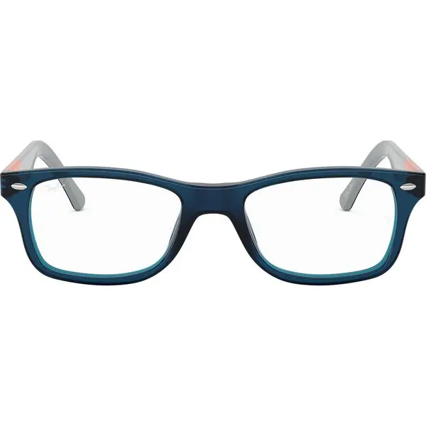 Ray-ban 53mm Square Eyeglasses - Blue