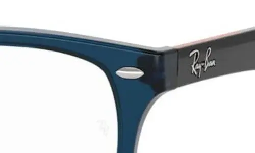 Ray-ban 53mm Square Eyeglasses - Blue