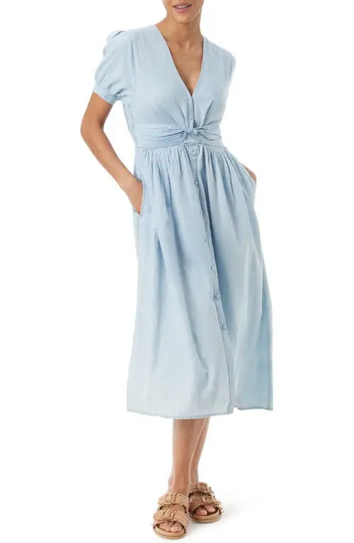 Sam Edelman Christy Twist Front Midi Dress