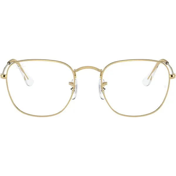 Ray-ban 51mm Round Frame Optical Glasses - Legend Gold