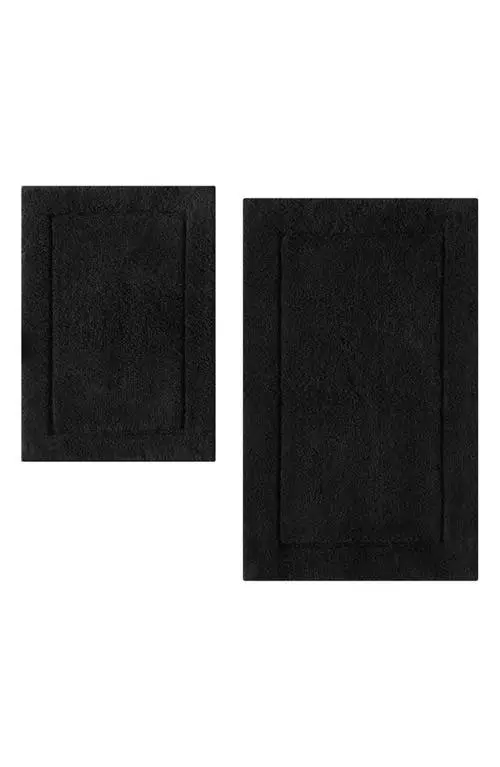 Calvin Klein Essence 2-piece Tufted Bath Mat Set - Black