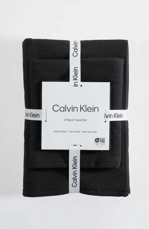 Calvin Klein Eternity Cotton Bath Essentials - Black