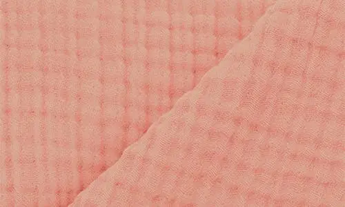 OILO Organic Cotton Muslin Throw Blanket - Rose