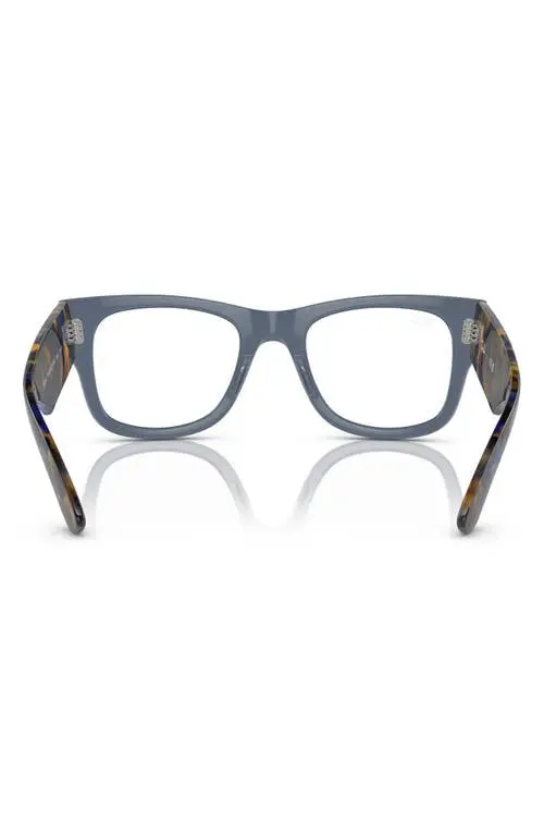 Ray-ban 51mm Mega Wayfarer - Dark Blue