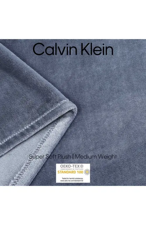 Calvin Klein Core Plush Blanket
