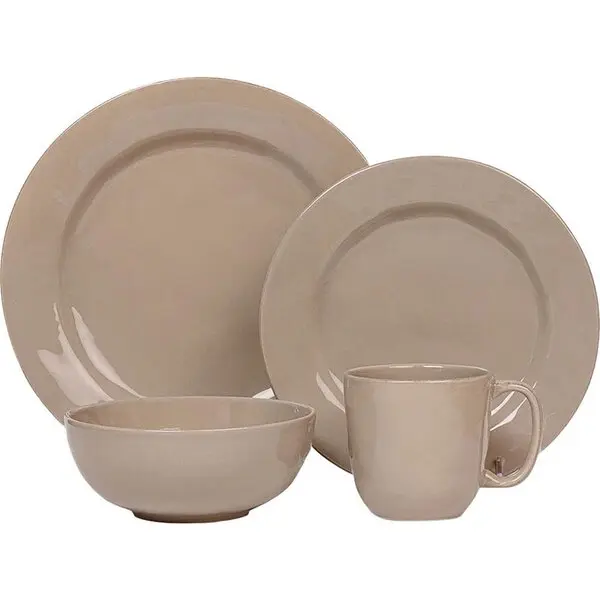 JULISKA Puro 4-piece Dinnerware Place Setting - Taupe
