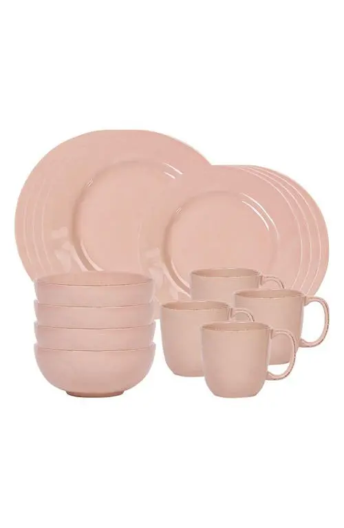 JULISKA Puro 16-piece Dinnerware Set - Blush