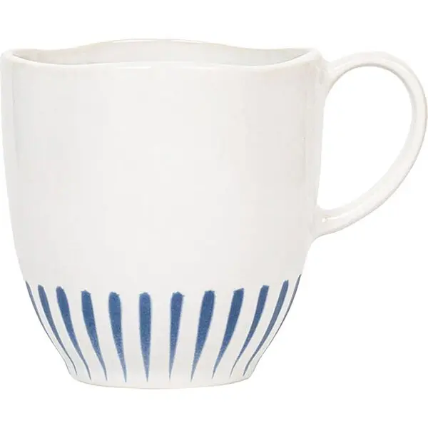 JULISKA Sitio Stripe Mug - Delft Blue