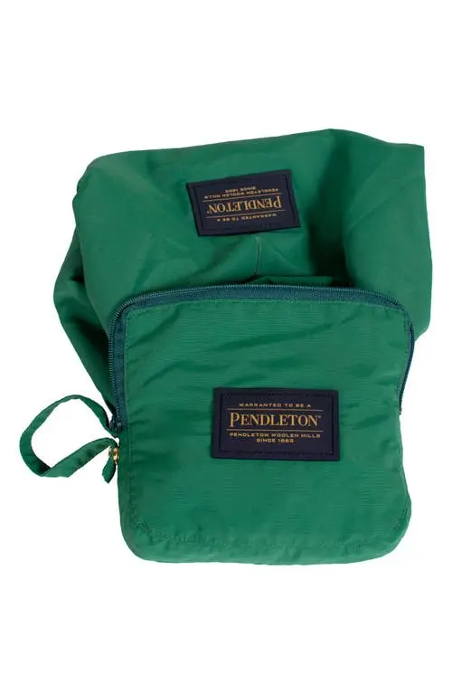 Pendleton Dog Rain Coat - Green