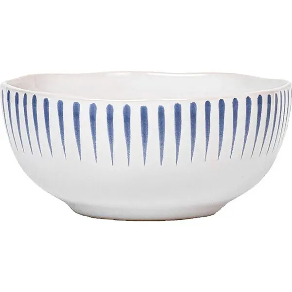 JULISKA Sitio Stripe Cereal Bowl - Delft Blue