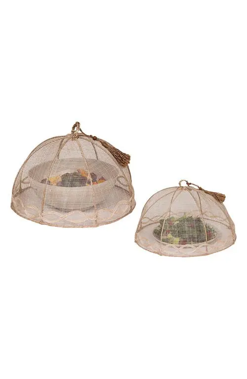 JULISKA Tuileries Garden Set Of 2 Food Covers