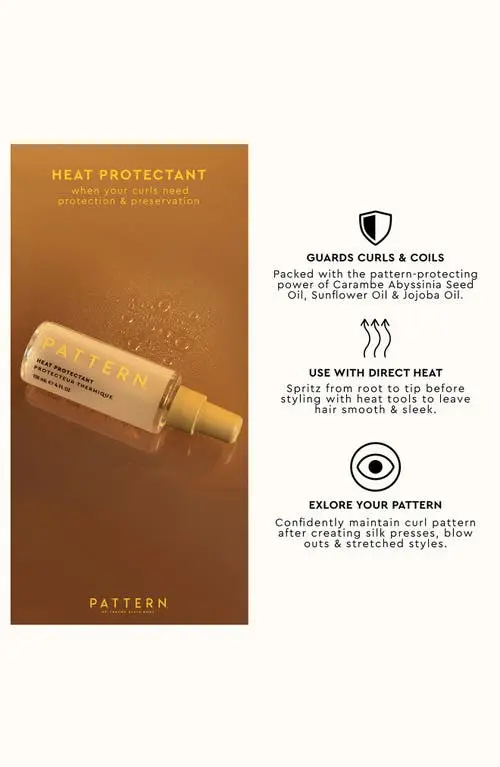 PATTERN BEAUTY Heat Protectant Spray