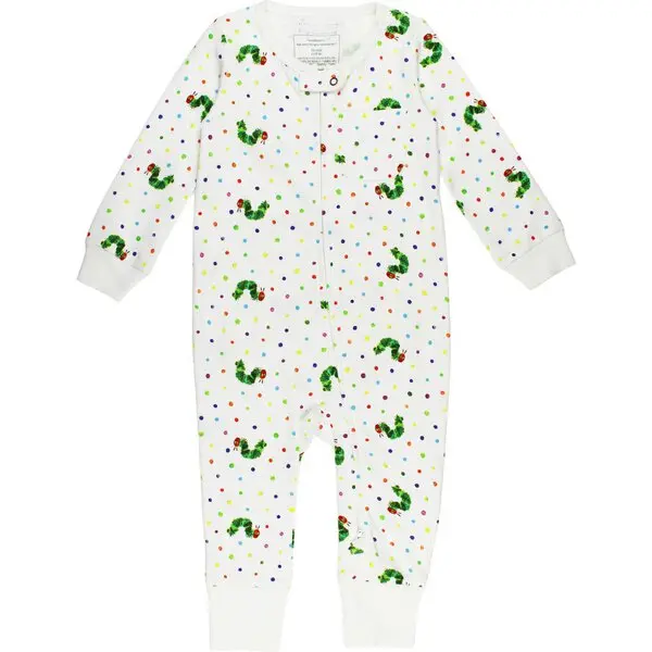 L'OVEDBABY The Very Hungry ™ Organic Cotton Romper - Caterpillar