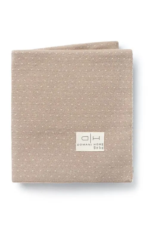 DOMANI HOME Dotty Blanket - Stone
