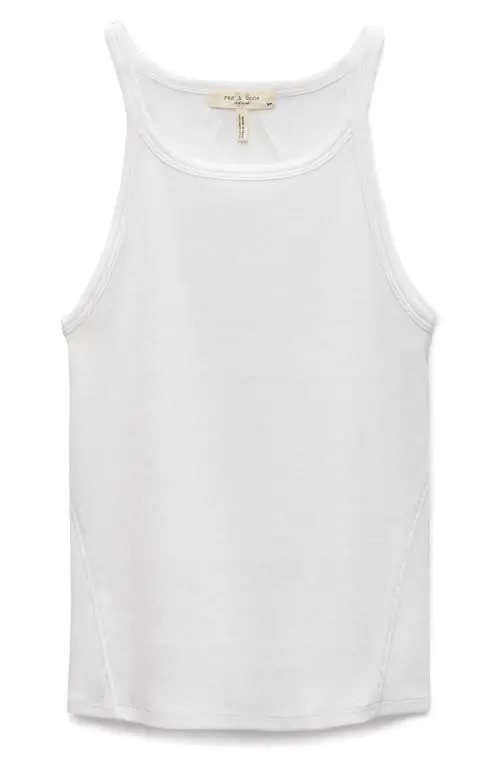 Rag & Bone The Essential Rib Long String Tank