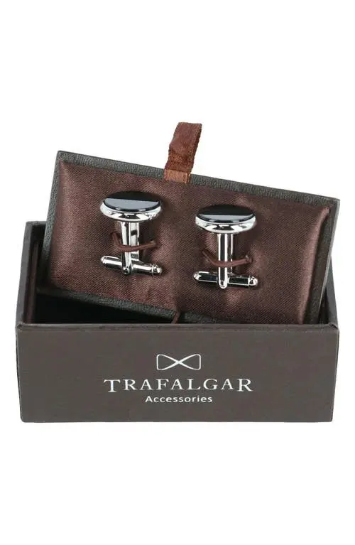 Trafalgar Sutton Cuff Links - Silver