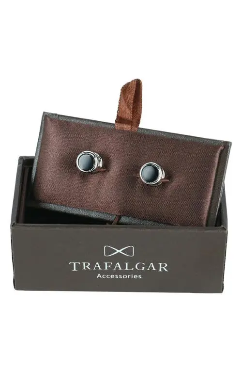 Trafalgar Sutton Onyx Shirt Studs