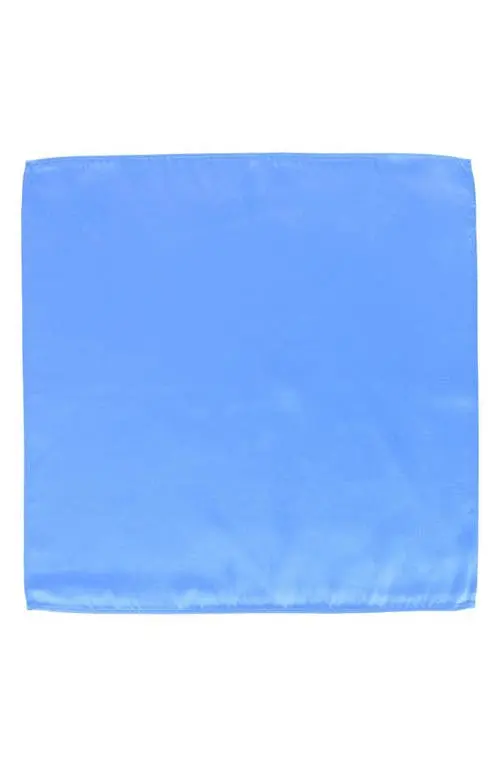 Trafalgar Sutton Silk Pocket Square - Blue