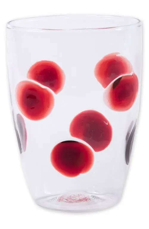 VIETRI Drop Tall Tumbler - Red