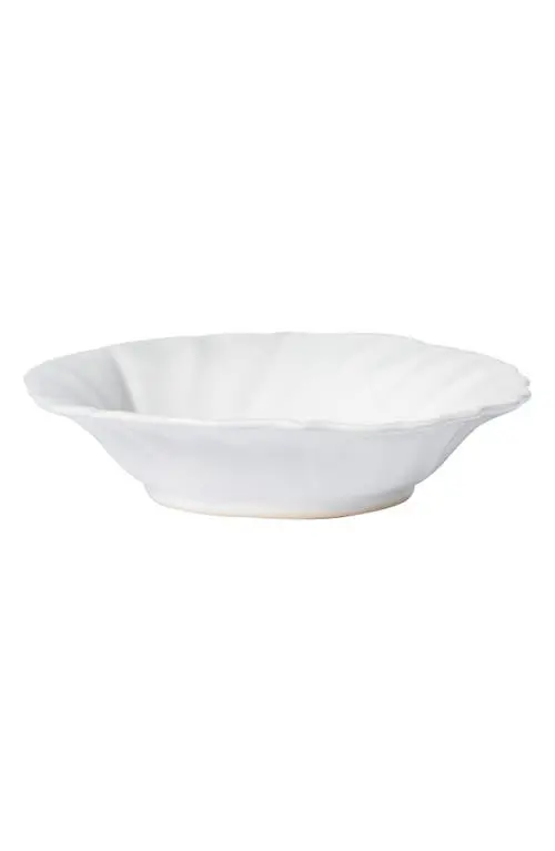 VIETRI Incanto Stone Pasta Dish - White