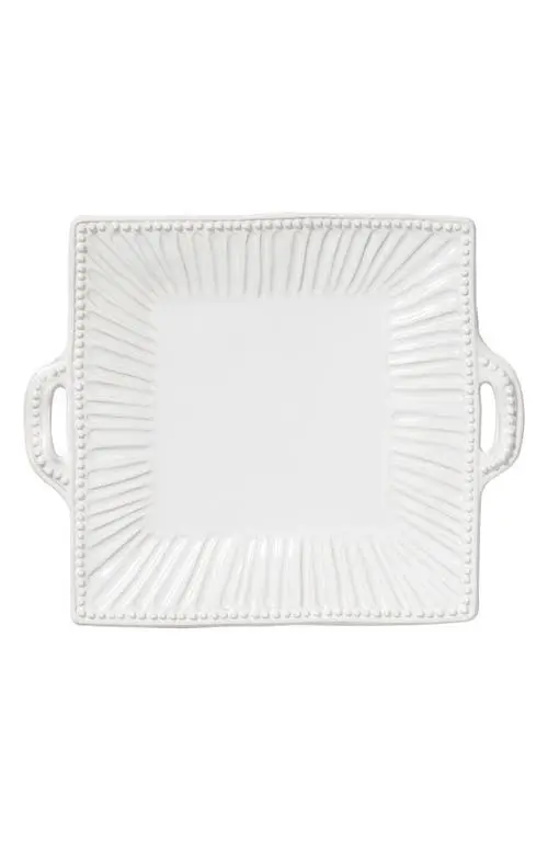 VIETRI Incanto Stone Stripe Platter