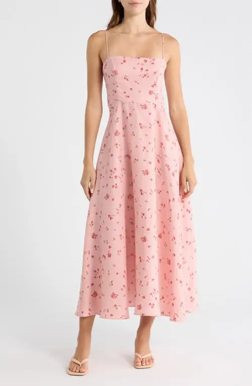 REFORMATION Monette Linen Maxi Dress - Noelia