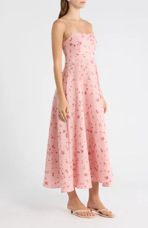 REFORMATION Monette Linen Maxi Dress - Noelia