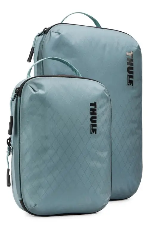 Thule Two-piece Compression Packing Cube Luggage Set - Pond Gray