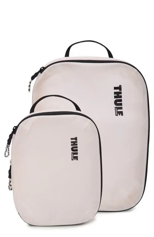 Thule Two-piece Compression Packing Cube Luggage Set - White