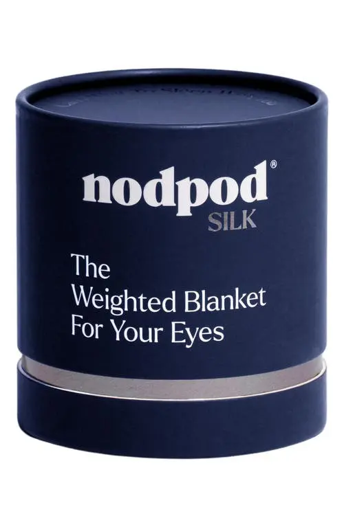 NODPOD Silk & Velvet Weighted Sleep Mask - Sapphire