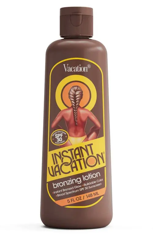 VACATION Instant Bronzing Lotion Spf 30 Body Sunscreen - No Color