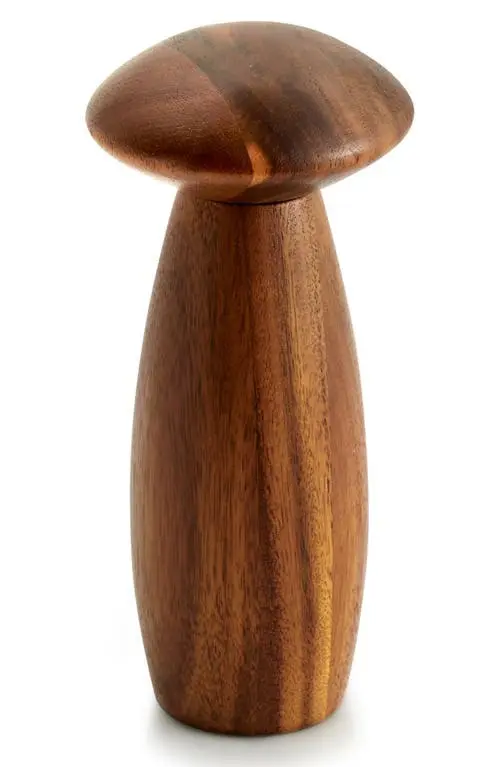 NAMBE Contour Acacia Wood Pepper Mill - Brown