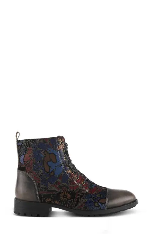 SPRING STEP SHOES Elton Bootie - Grey Multi