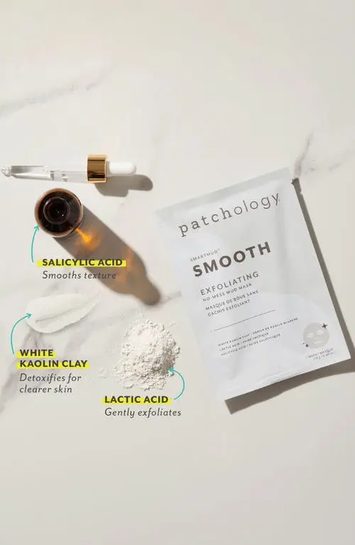 PATCHOLOGY Smartmud™ Smooth No-mess Mud Sheet Mask
