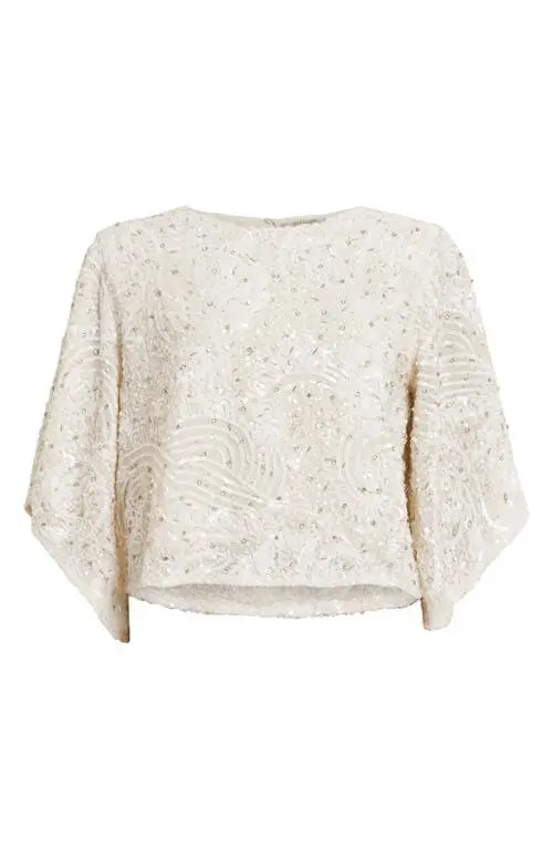 ALLSAINTS Ivy Bead & Sequin Top