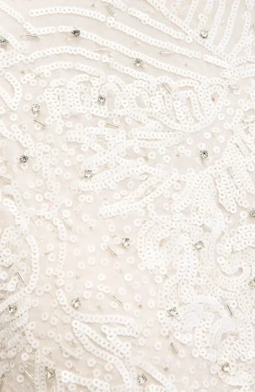 ALLSAINTS Ivy Bead & Sequin Top