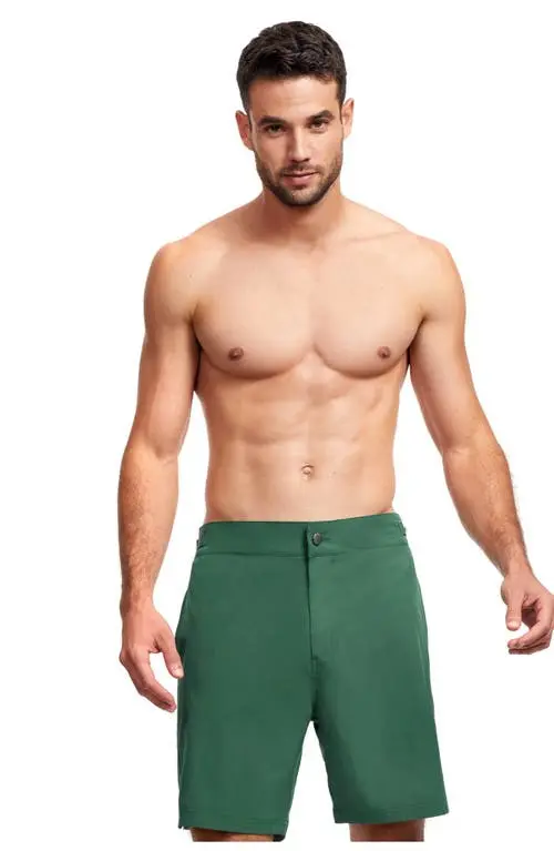 GOTTEX Vacation Mode 9" Swim Shorts - Light Green