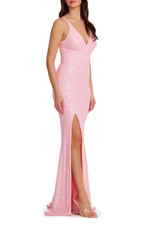 Dress The Population Iris Sequin Mermaid Gown