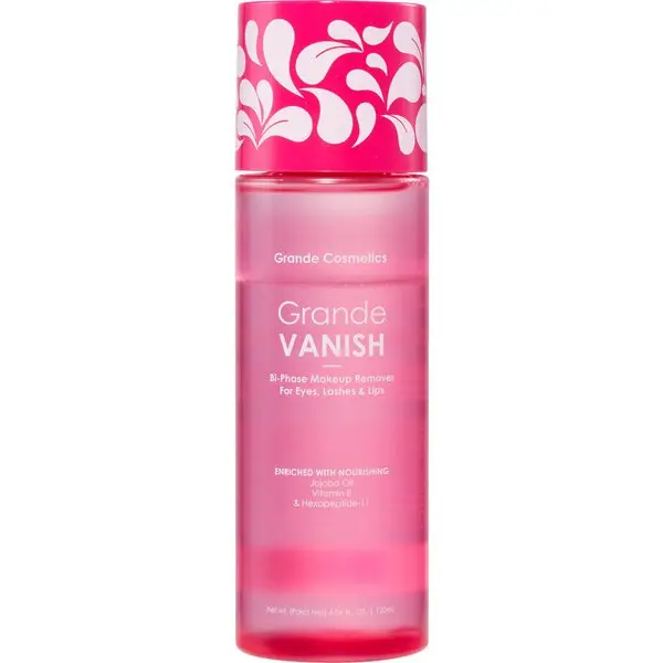 GRANDE COSMETICS Grandevanish Bi-phase Makeup Remover For Eyes - Clear