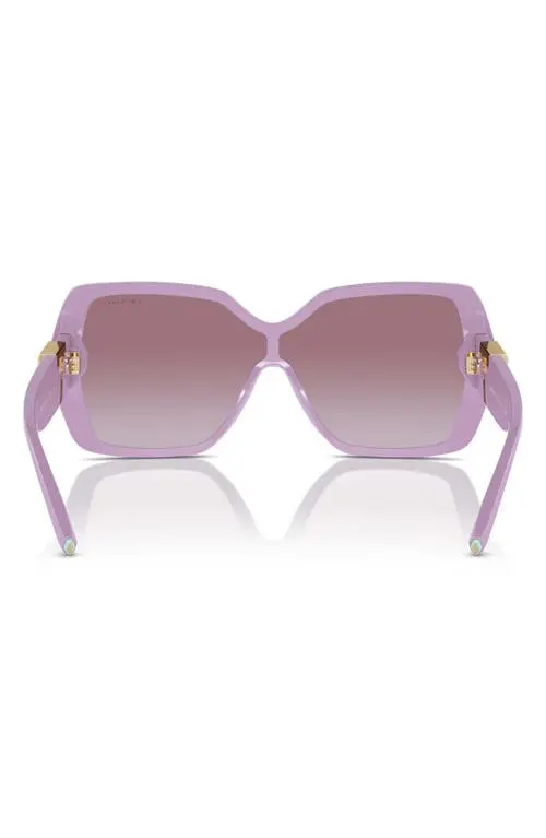 Tiffany & Co. 129mm Gradient Pillow Sunglasses - Violet