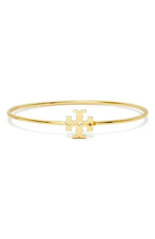Tory Burch Icon Hinged Cuff - Tory Gold