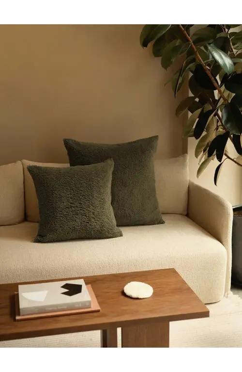 HOMMEY Essential Fleece Pillow Cover