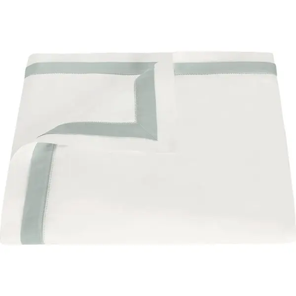 MATOUK Ambrose Duvet Cover - Bone/ Celadon