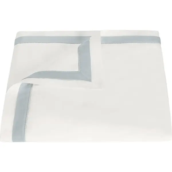 MATOUK Ambrose Duvet Cover - Bone/ Pool
