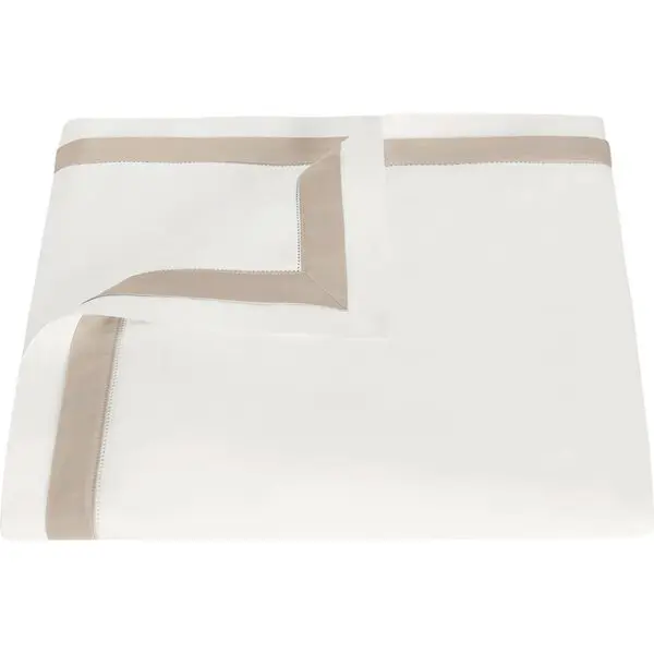 MATOUK Ambrose Duvet Cover - Bone/silver