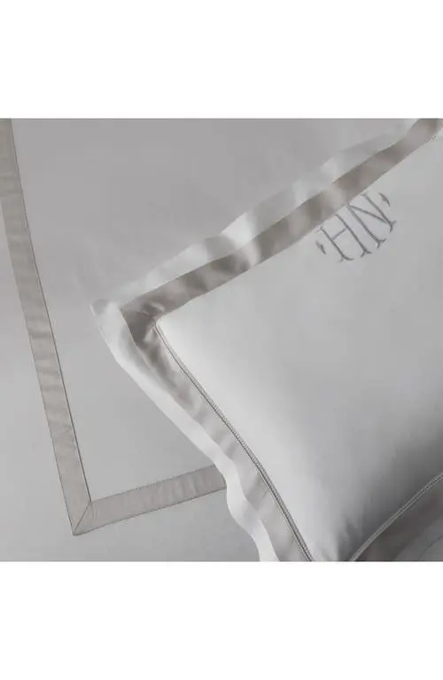 MATOUK Ambrose Duvet Cover - Bone/silver