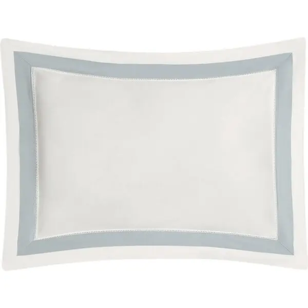 MATOUK Ambrose Pillow Sham - Bone/ Pool