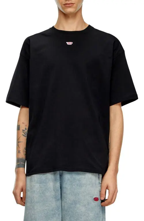 DIESEL® T-boxt-d Logo T-shirt - Black