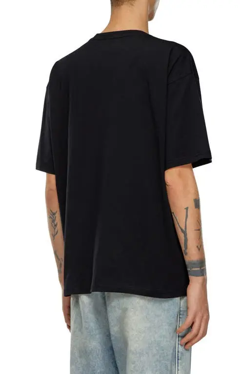 DIESEL® T-boxt-d Logo T-shirt - Black